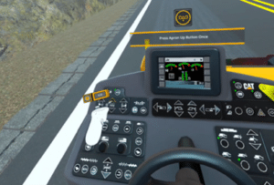 New Cat® Simulators VR Paving System Teaches Operators Foundational Skills - SIMFORMOTION LLC