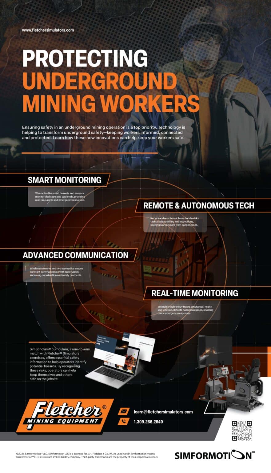 Protecting Underground Mining Workers Infographic
