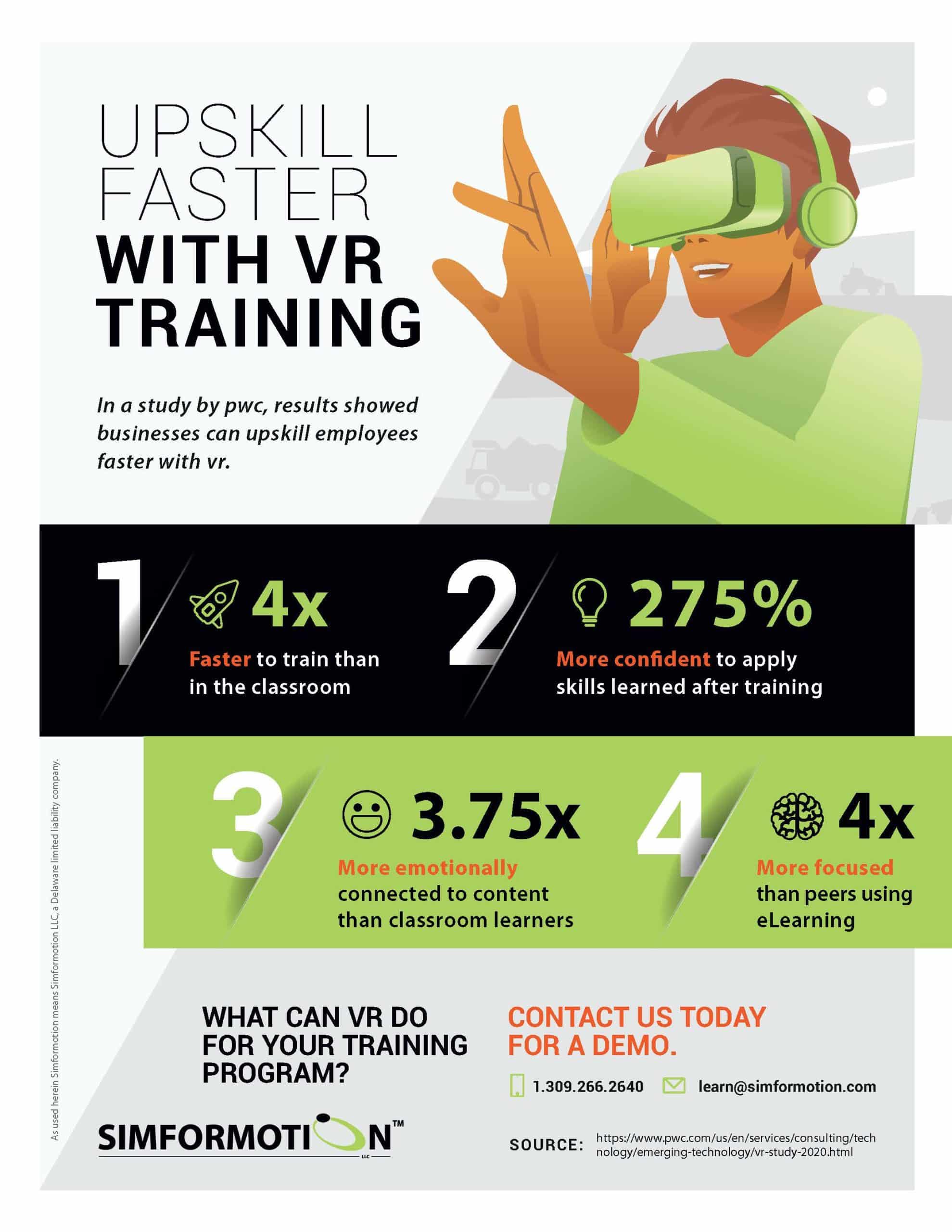 Upskill Faster with VR Training - SIMFORMOTION LLC